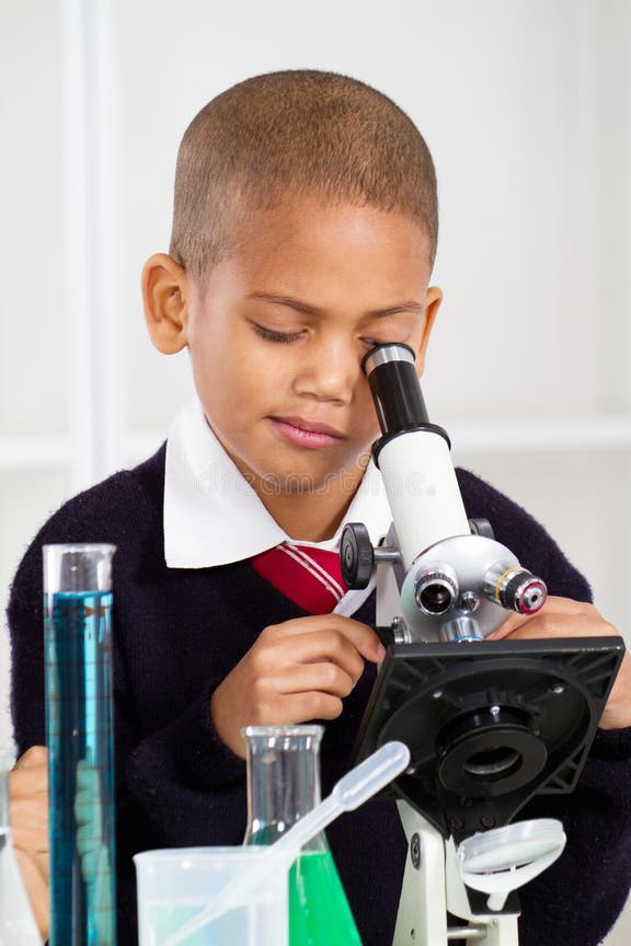 Science boy stock image. Image of concentrating, child - 20484995