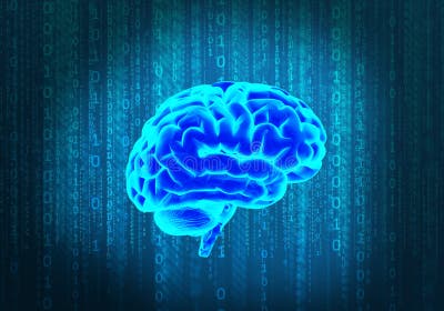 Science and the brain stock illustration. Illustration of psychology ...