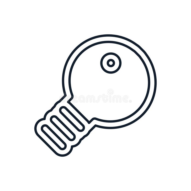 Science Bulb Idea in Outline Style Stock Vector - Illustration of ...