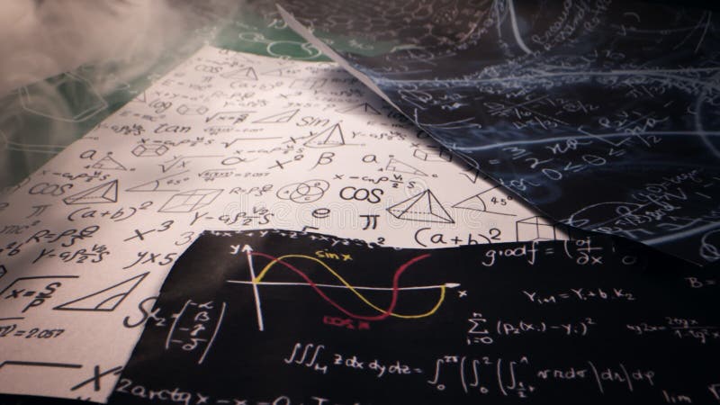 Science Calculation Physics Math and Chemisrty Formulas Background ...