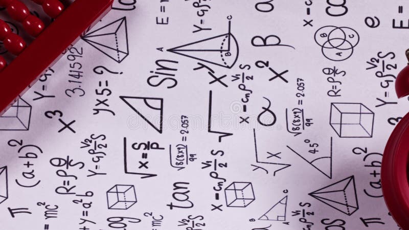 Science Calculation Physics Math and Chemisrty Formulas Background ...