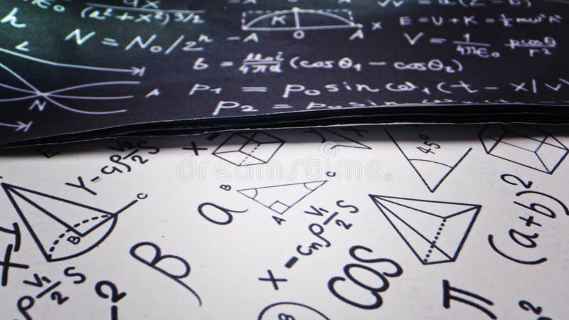 Science Calculation Physics Math and Chemisrty Formulas Background ...