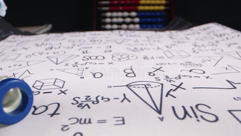 Science Calculation Physics Math and Chemisrty Formulas Background ...