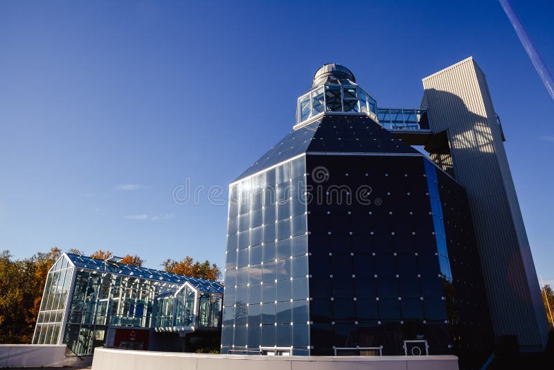 The Science Centre and Planetarium Stock Photo - Image of tromso ...