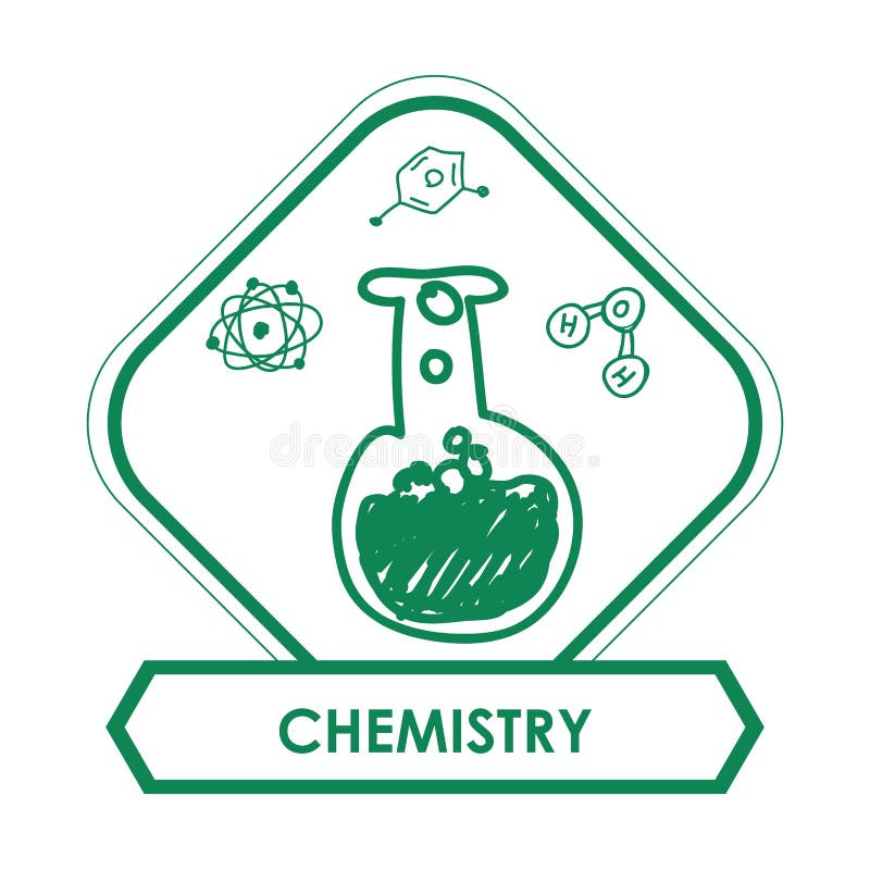 Science and Chemistry Design Stock Vector - Illustration of chemist ...