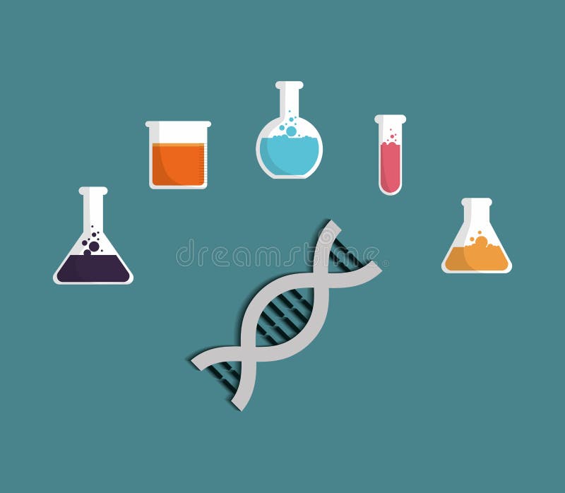 Science Chemistry Laboratory Stock Vector - Illustration of structure ...