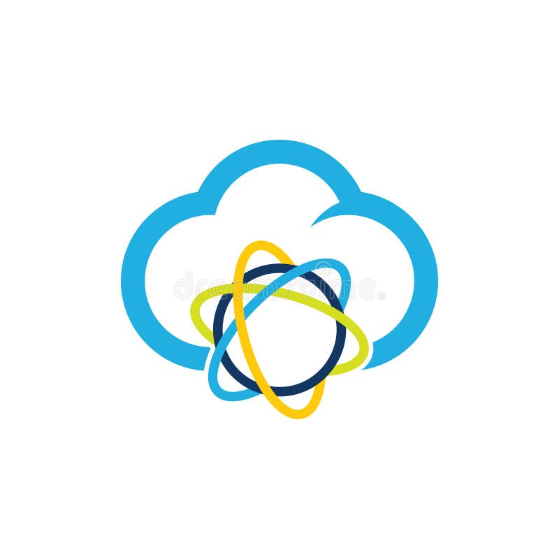 Science Cloud Logo Icon Design Stock Vector - Illustration of element ...