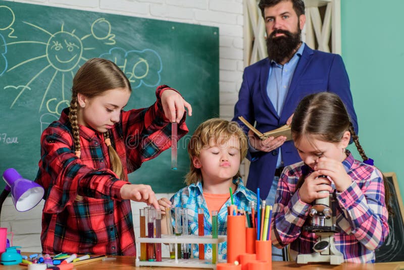 Science Club is Successful Approach To STEM Education. Elementary Basic ...