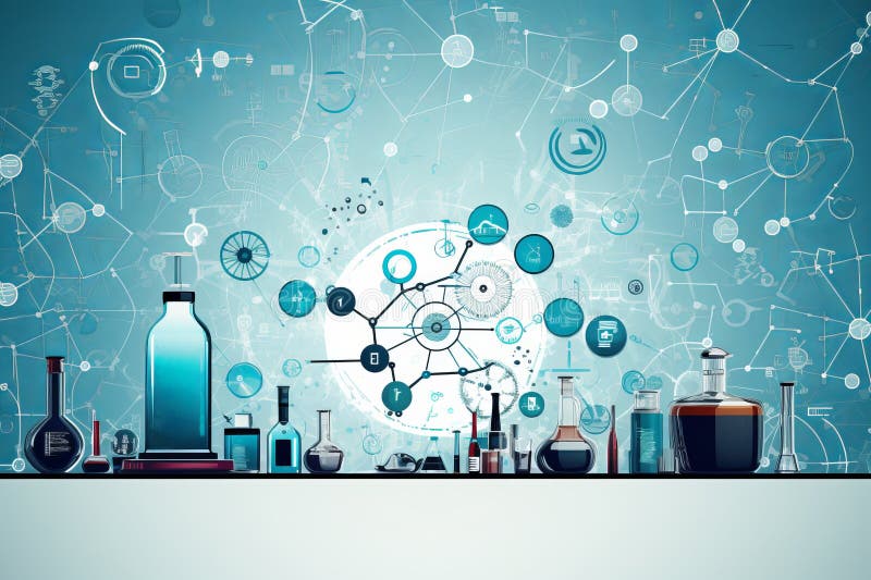 Laboratory Setting Depicts Scientists Conducting Various Scientific ...
