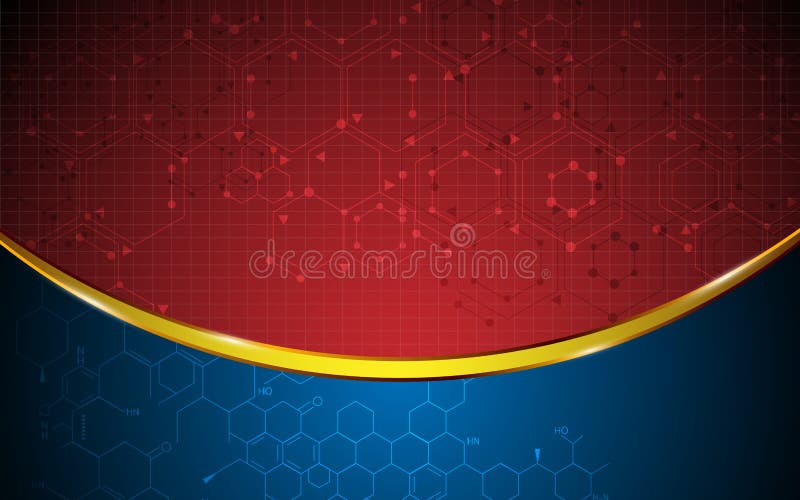 Science Concept Abstract Design Background and Frame Stock Vector ...