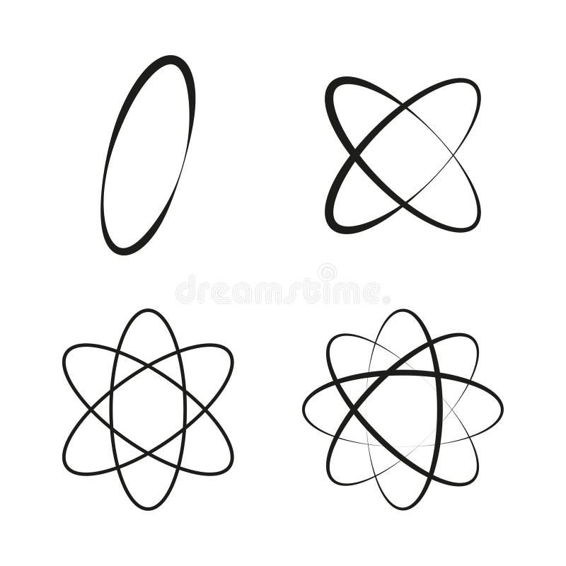 Science for Concept Design. Geometric Shape. Round Shape. Vector ...