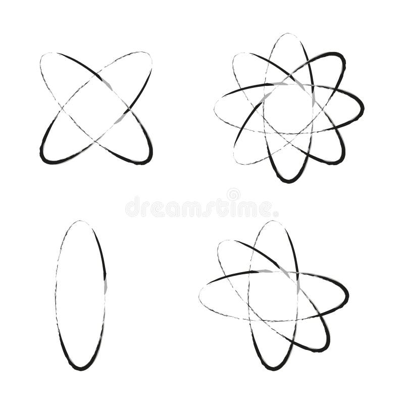 Science for Concept Design. Geometric Shape. Round Shape. Vector ...