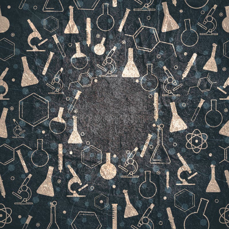 Science Concept Illustration. Stone Material Grunge Texture Stock ...