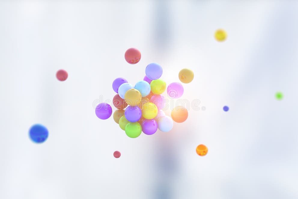 Science Concept with Sphere Model Stock Photo - Image of brainstorm ...