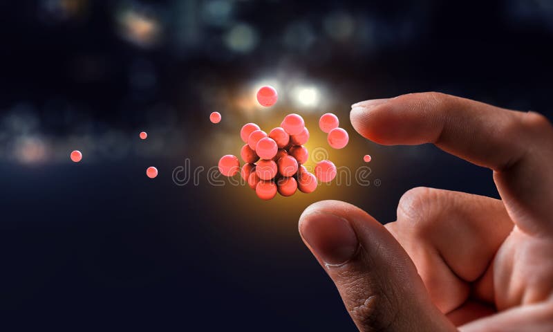 Science Concept with Sphere Model Stock Photo - Image of puzzled ...