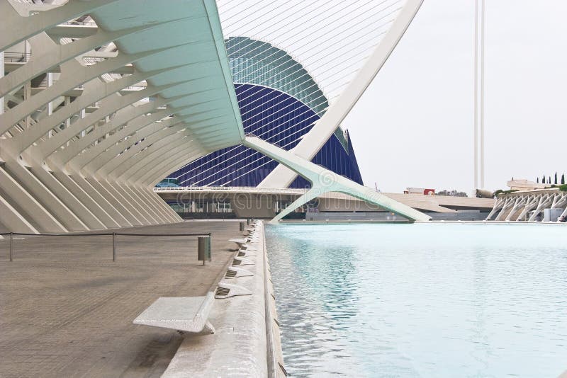 Science and Culture Center in Valencia Editorial Stock Photo - Image of ...