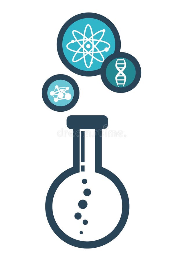 Science design stock vector. Illustration of scientist - 58563855