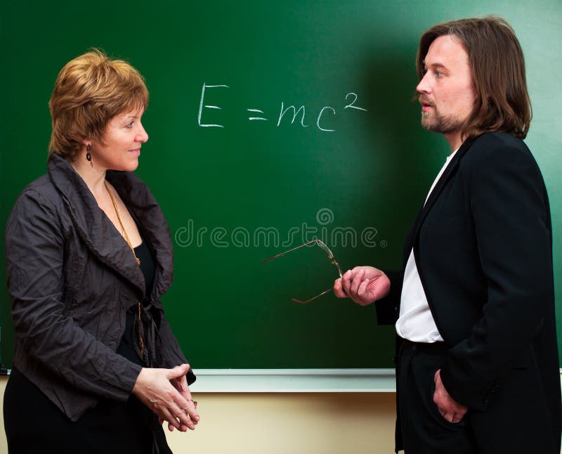 Science discussion stock photo. Image of lessons, physics - 20062790