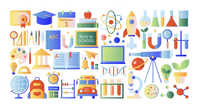 Gradient Object Set Stock Illustrations – 68,048 Gradient Object Set ...