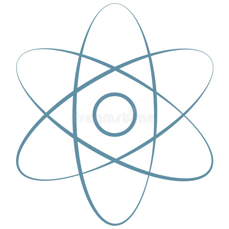 Atom Science Symbol, the Research of Scientists in Nucleus Education ...