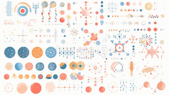 Scientific Particles and Elements Set for Research and Education Stock Vector - Illustration of ...