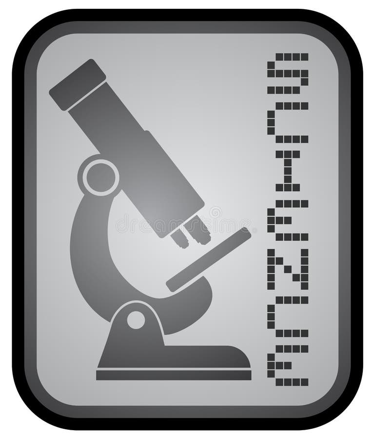 Science emblem stock vector. Illustration of laboratory - 31748032