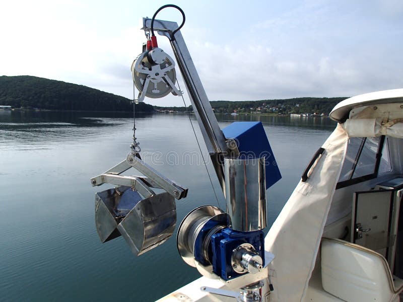 The Benthic Grab on the Deck of Research Vessel Stock Photo - Image of ...
