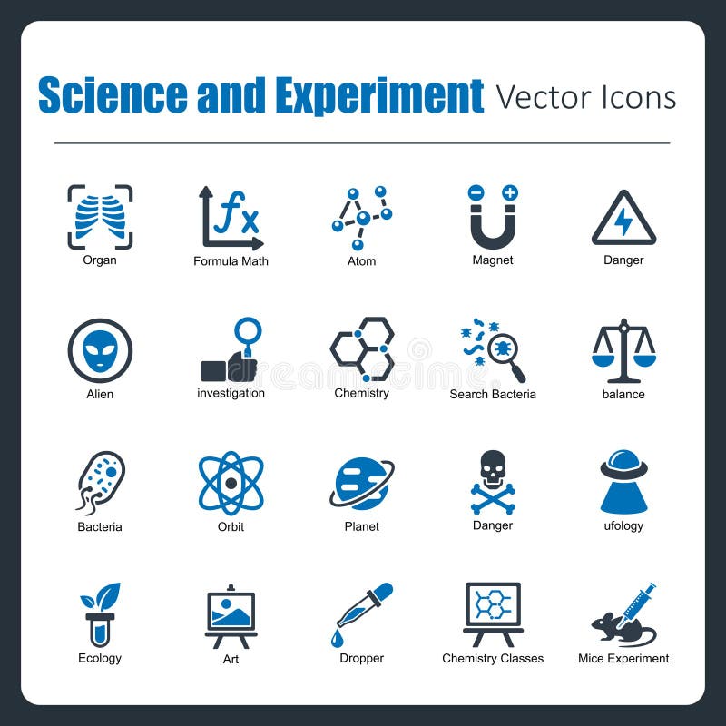 Science and Experiment stock vector. Illustration of chemistry - 264688603
