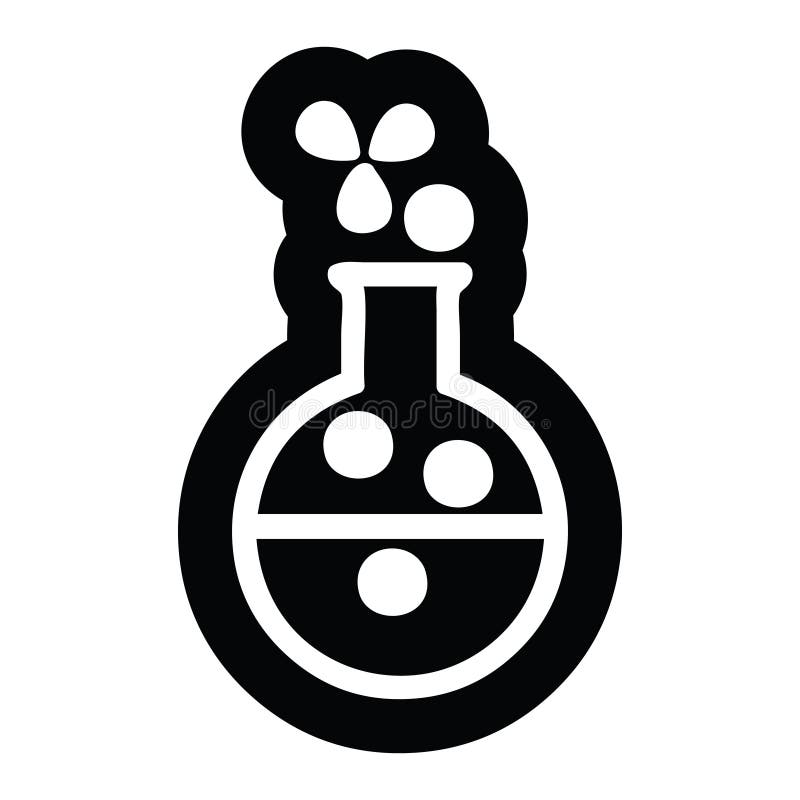 Science experiment icon stock vector. Illustration of graphic - 147641120