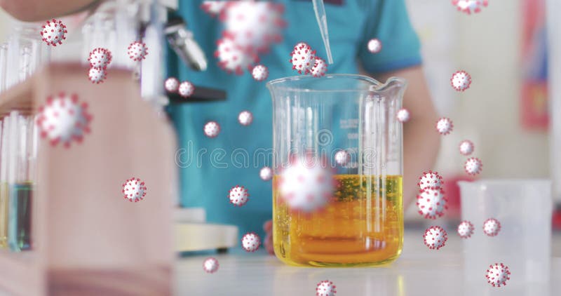 A Science Experiment in Progress at School Stock Image - Image of ...