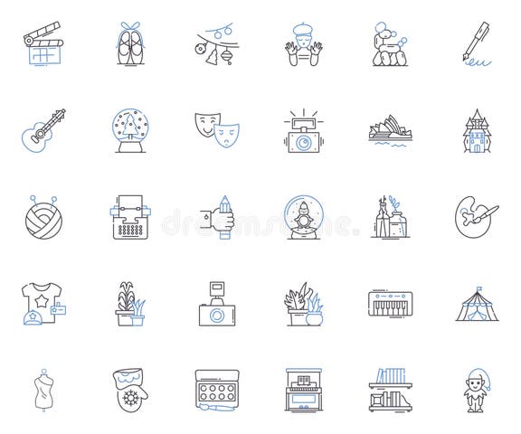 Science Experiments Line Icons Collection. Hypothesis, Variables ...