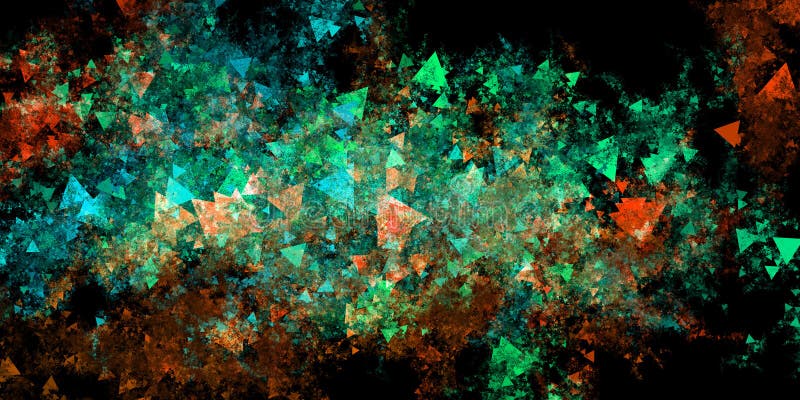 Science Fiction Alien Technology Background Stock Illustration ...