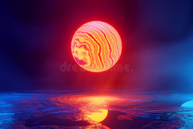 Science Fiction Energy Core Stock Illustration - Illustration of fuel ...