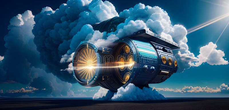 Science Fiction Future Hi-tech Cloud Computing Cyberpunk Neon ... Science Fiction Future Hi-tech Cloud Computing Cyberpunk Neon ...