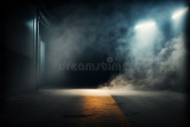 Science Fiction Interior Scene- Sci-fi Corridor Render Scene with Neon ...