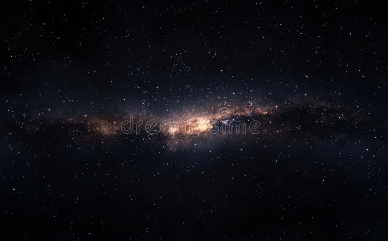 Science Fiction Wallpaper with Elements Provided by NASA. Stock Image ...