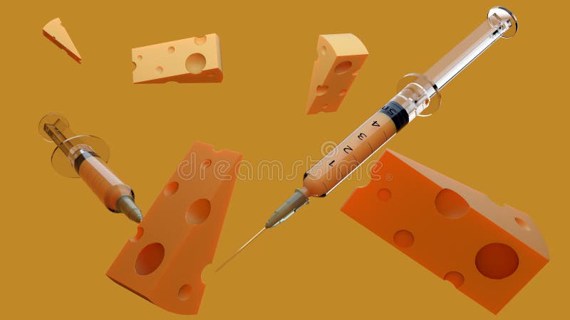 The Science of Food Modification Depicts the Concept of Injecting a ...