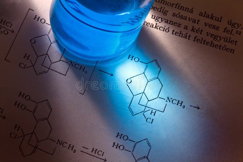 Science formula stock image. Image of base, carbon, book - 27578809