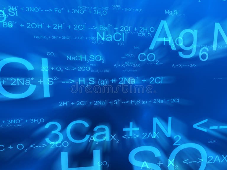 Science formulas stock illustration. Illustration of microscope - 2785952