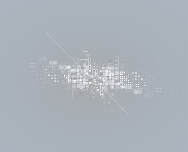 Science Futuristic Internet Computer Technology Business Solution Stock ...