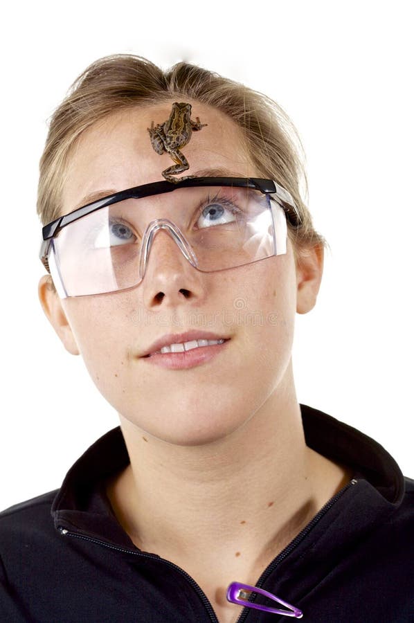 Science Girl 4 stock photo. Image of little, climbing - 70912952