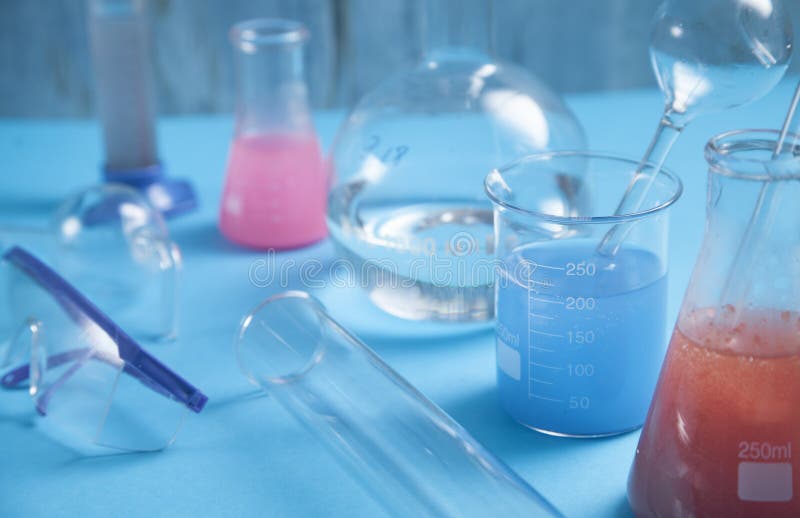 Science Glassware stock image. Image of chemical, care - 3906467