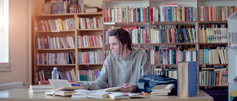 Science is his passion stock image. Image of cropped - 111953401