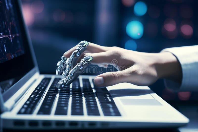 Science Humanoid Arm Robotic Equipment Artificial Intelligence ...