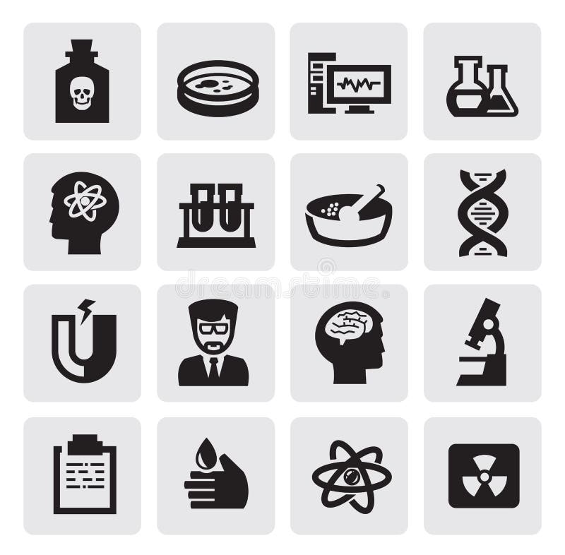Science Icons stock vector. Illustration of icons, imagination - 35056950