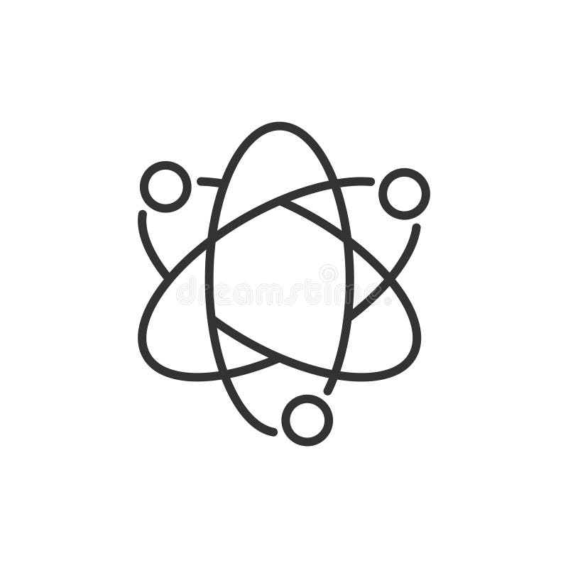 Science Icon in Flat Style. Dna Cell Vector Illustration on White ...