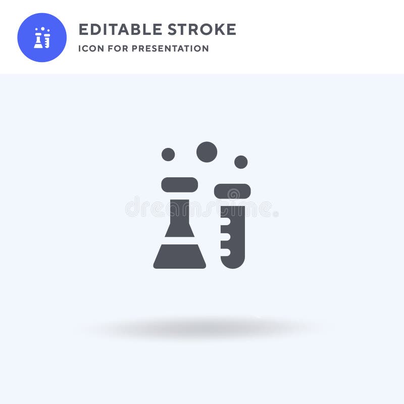 Science Icon Vector, Filled Flat Sign, Solid Pictogram Isolated on ...