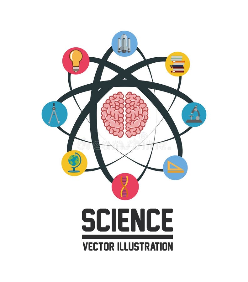 Science icons design stock vector. Illustration of physics - 66855048