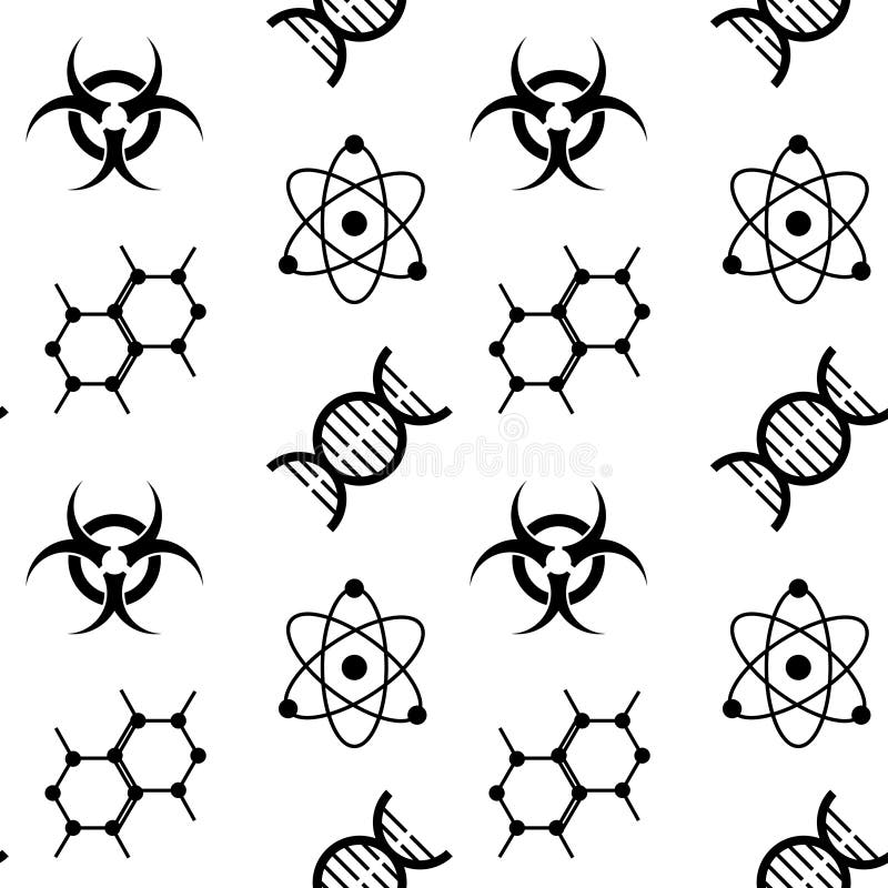 Science icons set stock vector. Illustration of black - 54589310