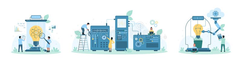 Science Idea Development Set, Tiny Scientists Research Light Bulb with ...